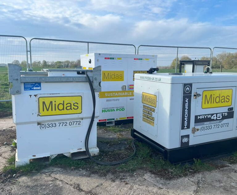 Hire Diesel Generators in Felixstowe | Midas Productions UK
